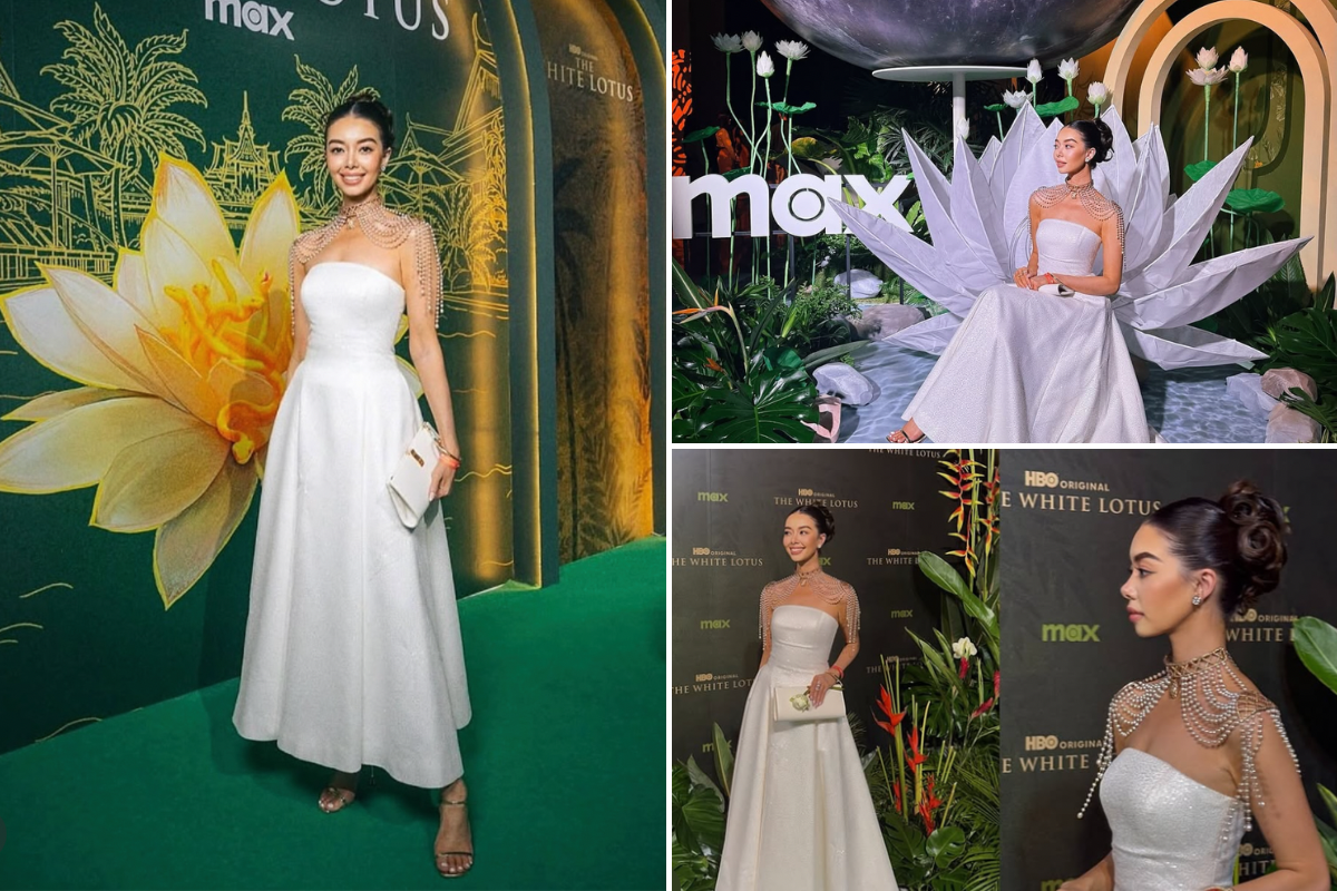 Tara Milk Tea Shines in Matara’s Signature Pearl Jewelry at the White ...